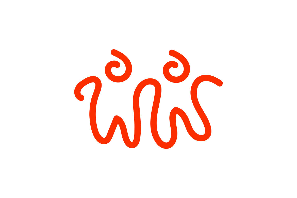 Little friend happy logo design vector isolated | Deeezy