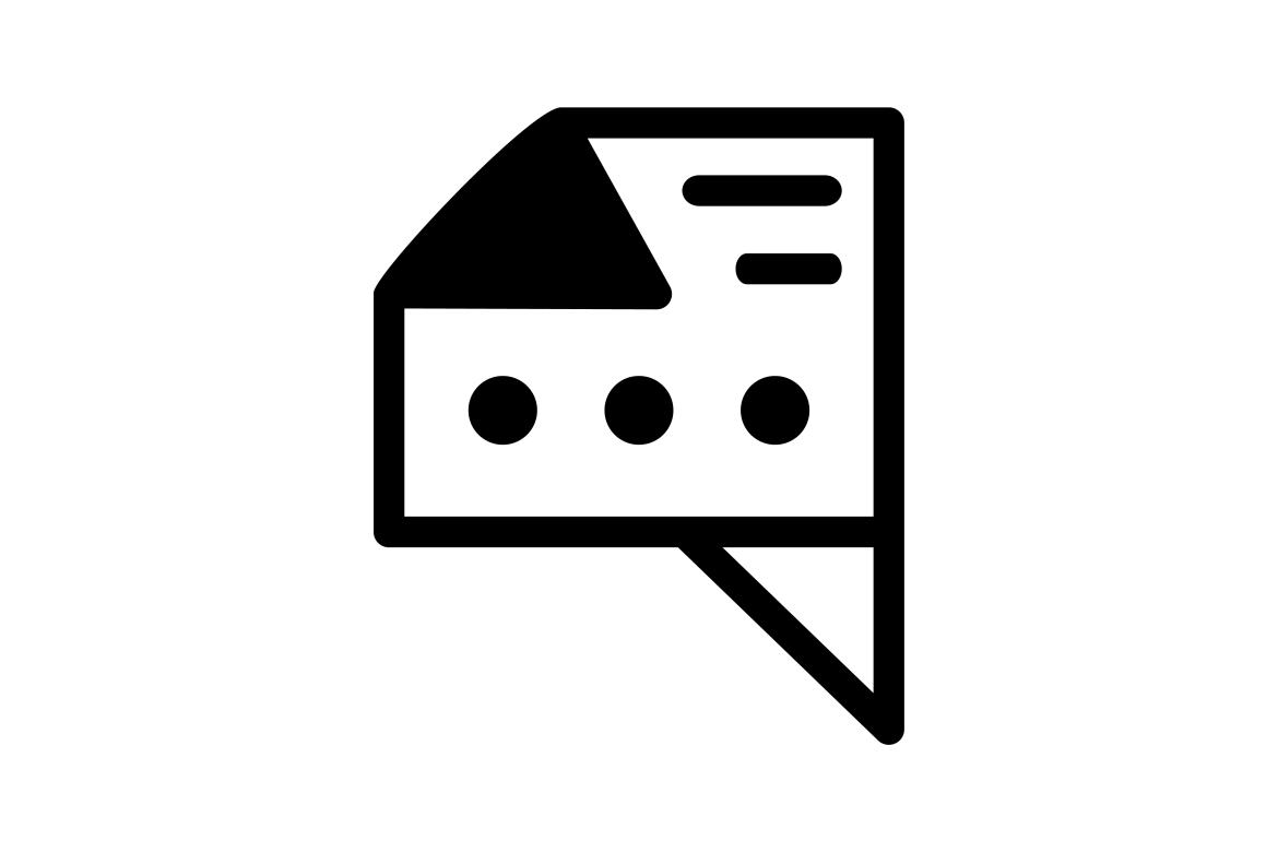 Document file data message logo vector isolated | Deeezy