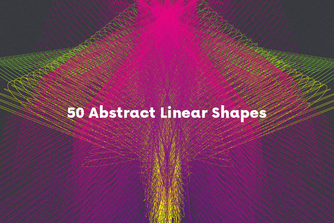 50 Abstract Linear Shapes | Deeezy