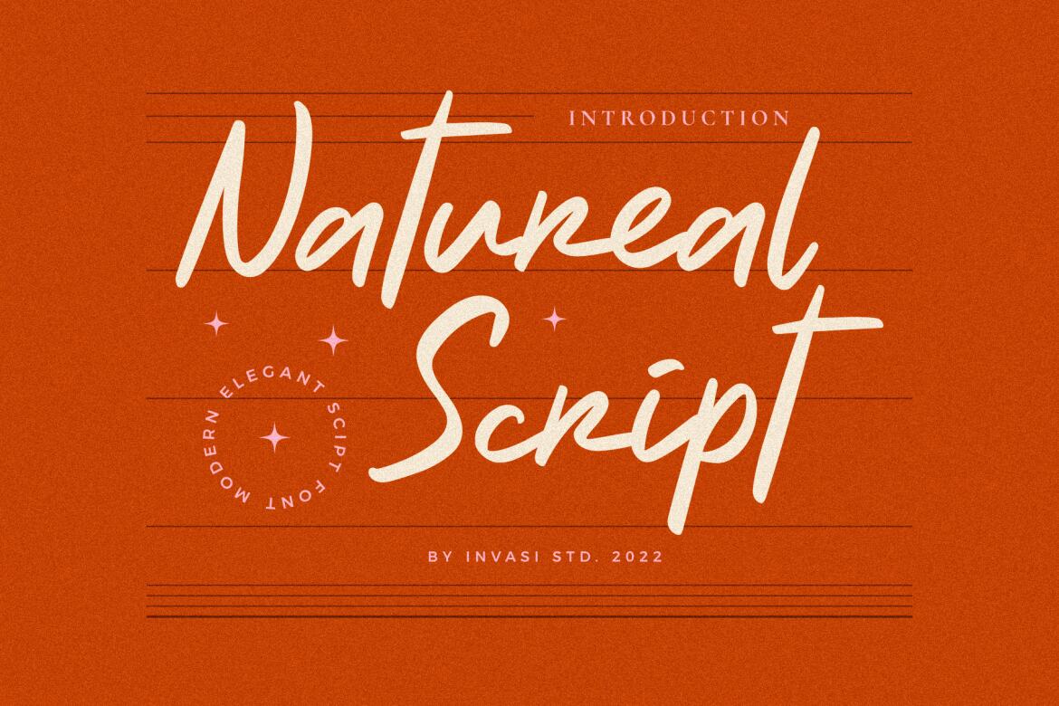 Natureal Script - Elegant Font | Deeezy