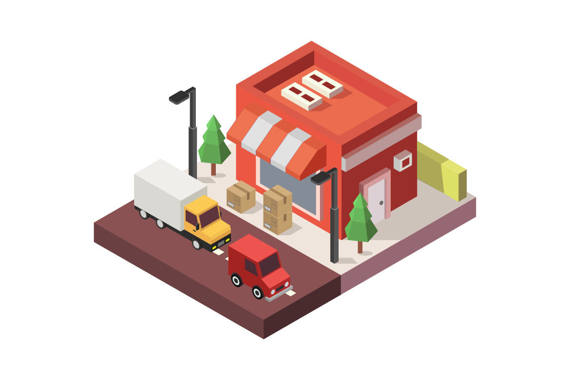 Isometric shop | Deeezy