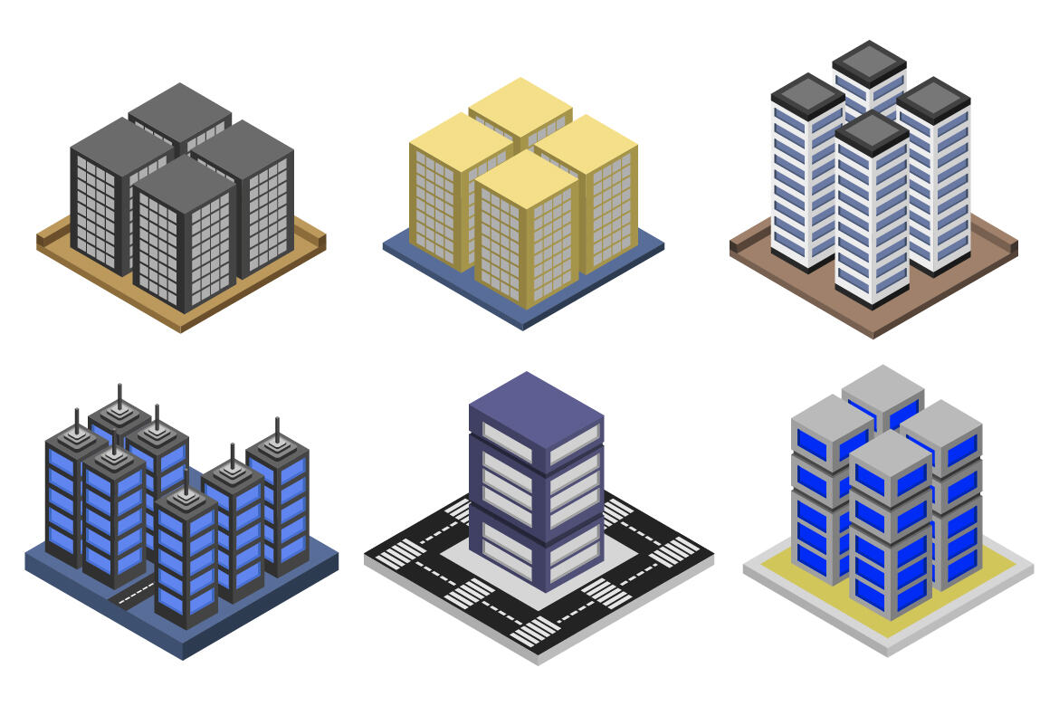 Isometric skyscraper | Deeezy