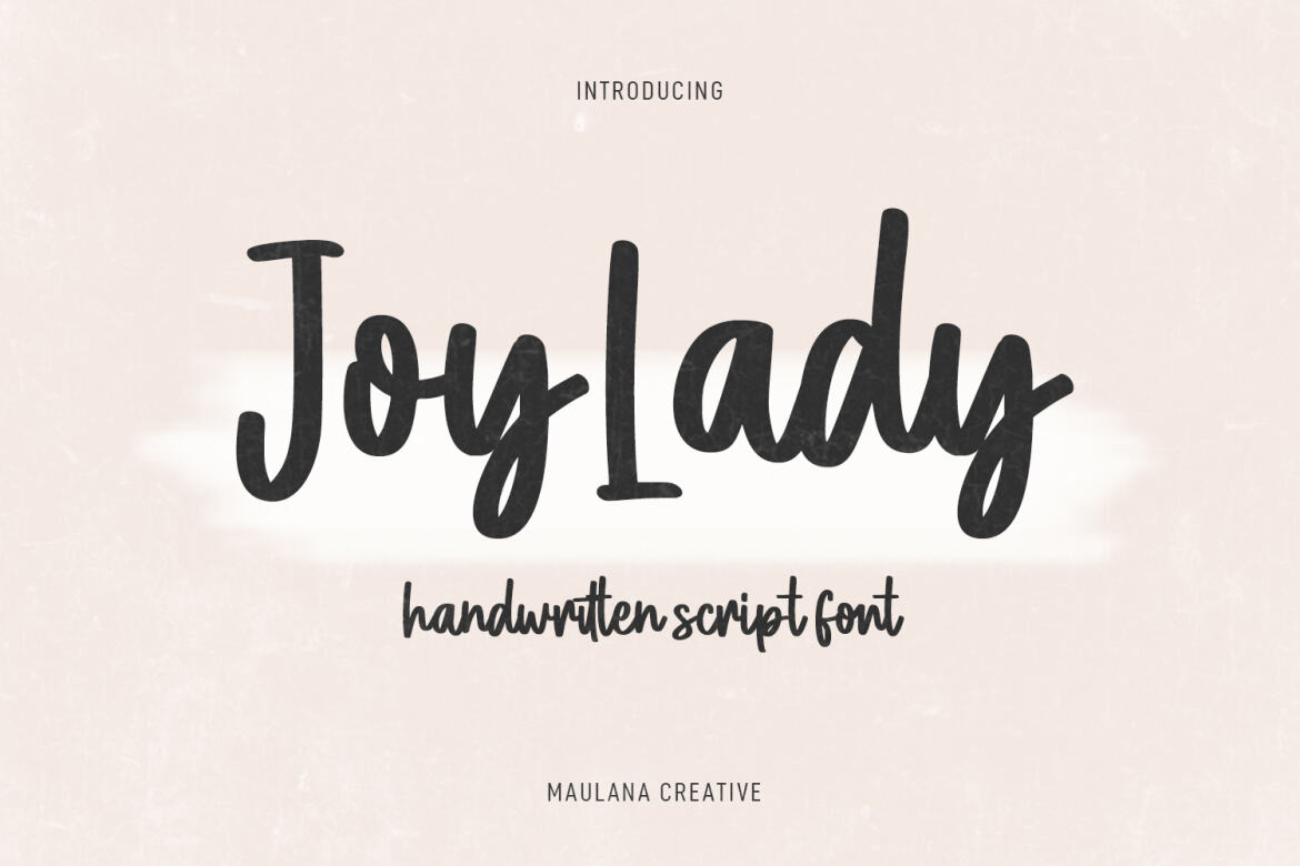 Joylady Handwritten Script Font | Deeezy