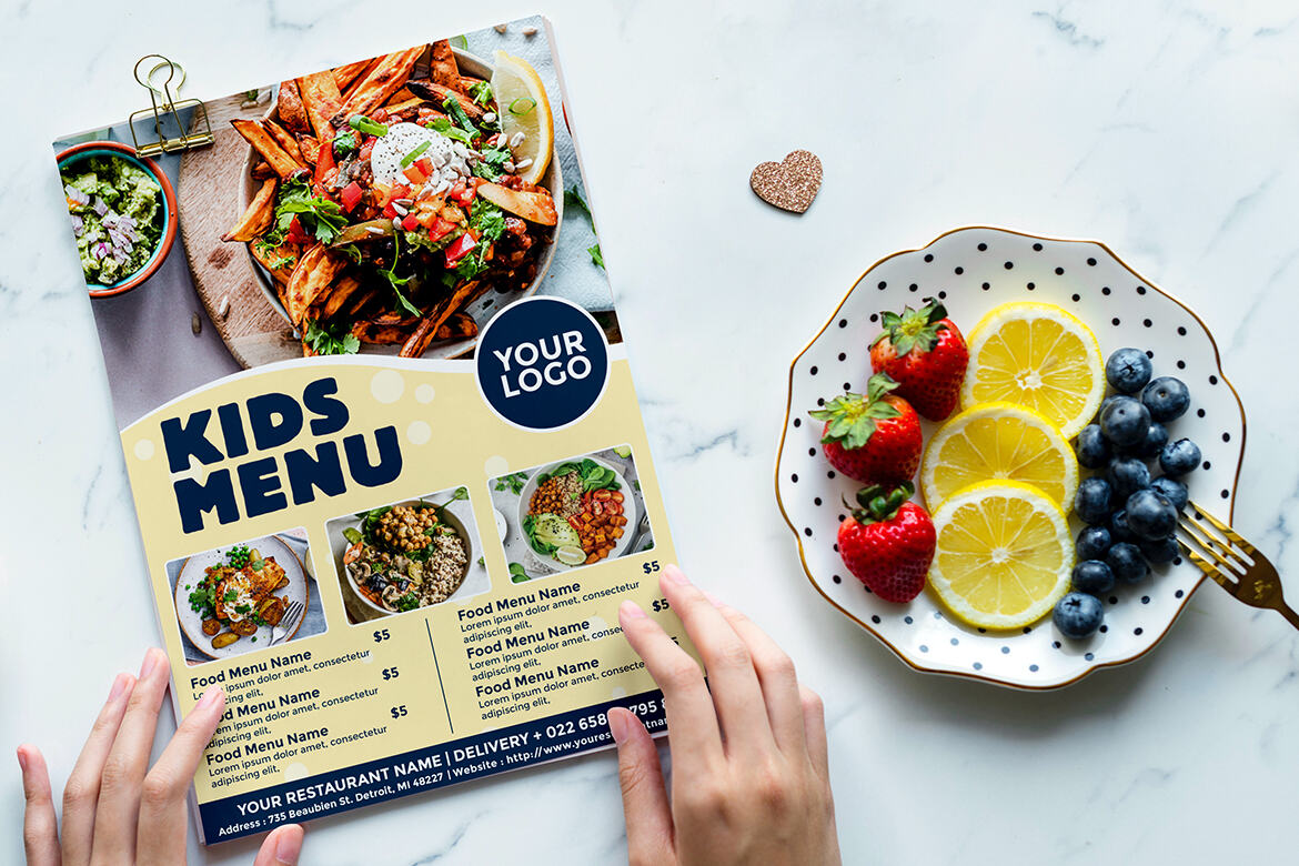 Kids Food Menu | Deeezy