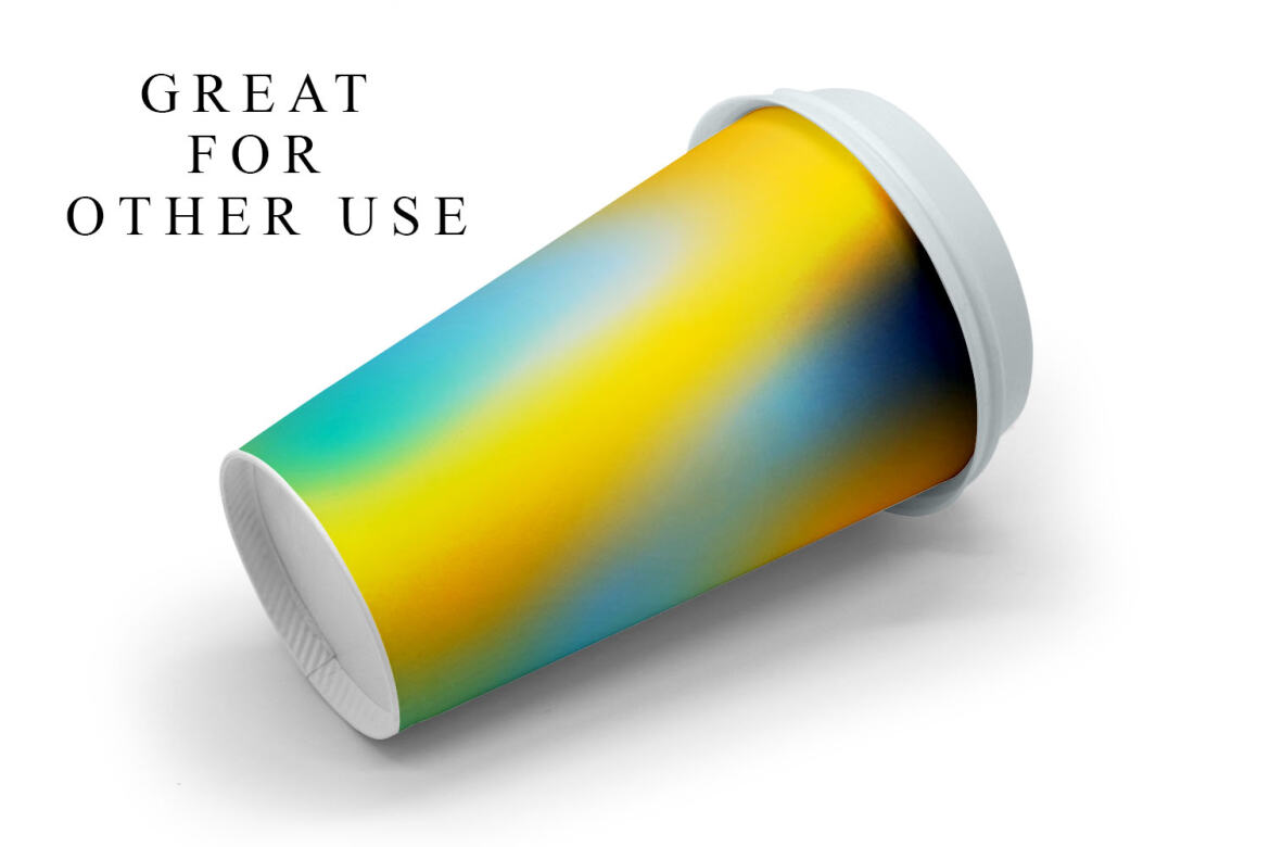 Digital paper gradient green color | Deeezy