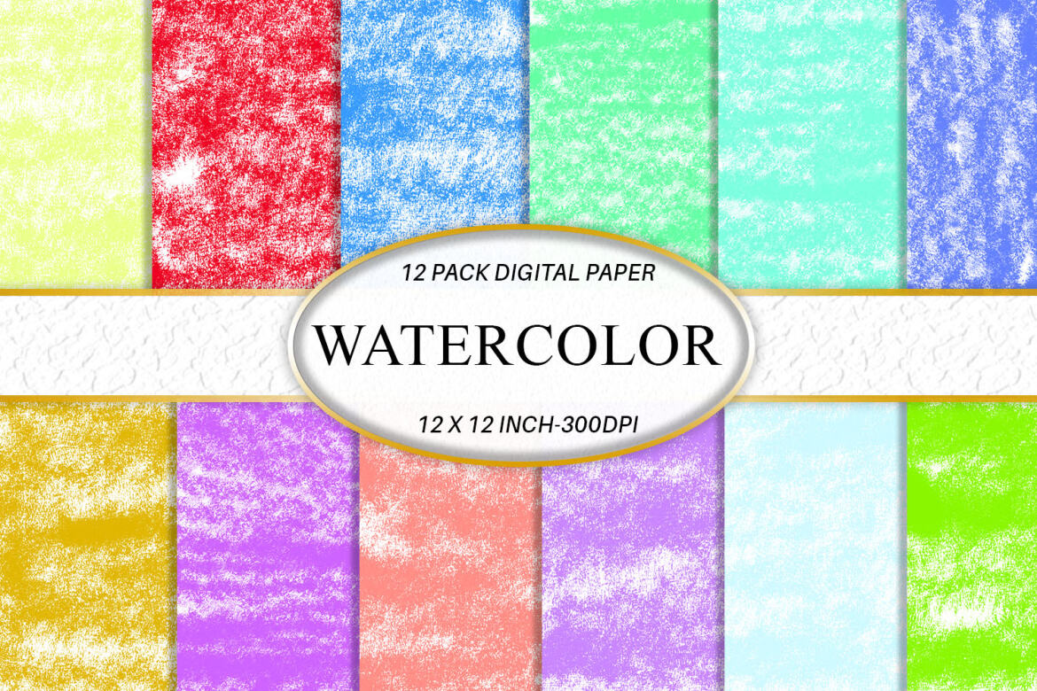 Digital paper watercolor texture background | Deeezy