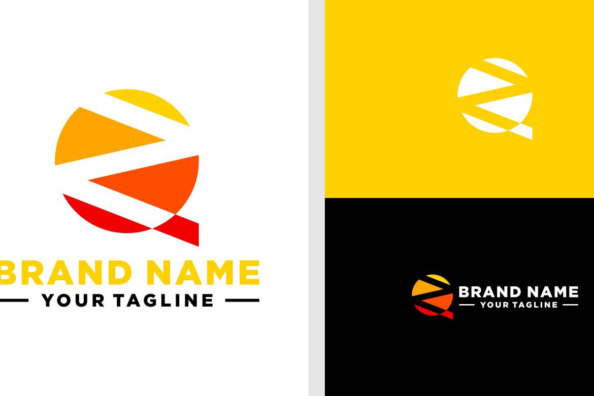 QZ LOGO MONOGRAM NEGATIVE SPACE EDITABLE | Deeezy