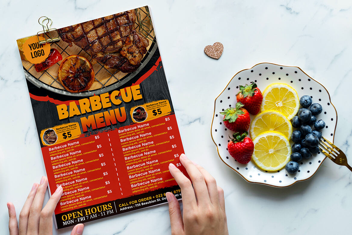 BBQ Restaurant Menu | Deeezy