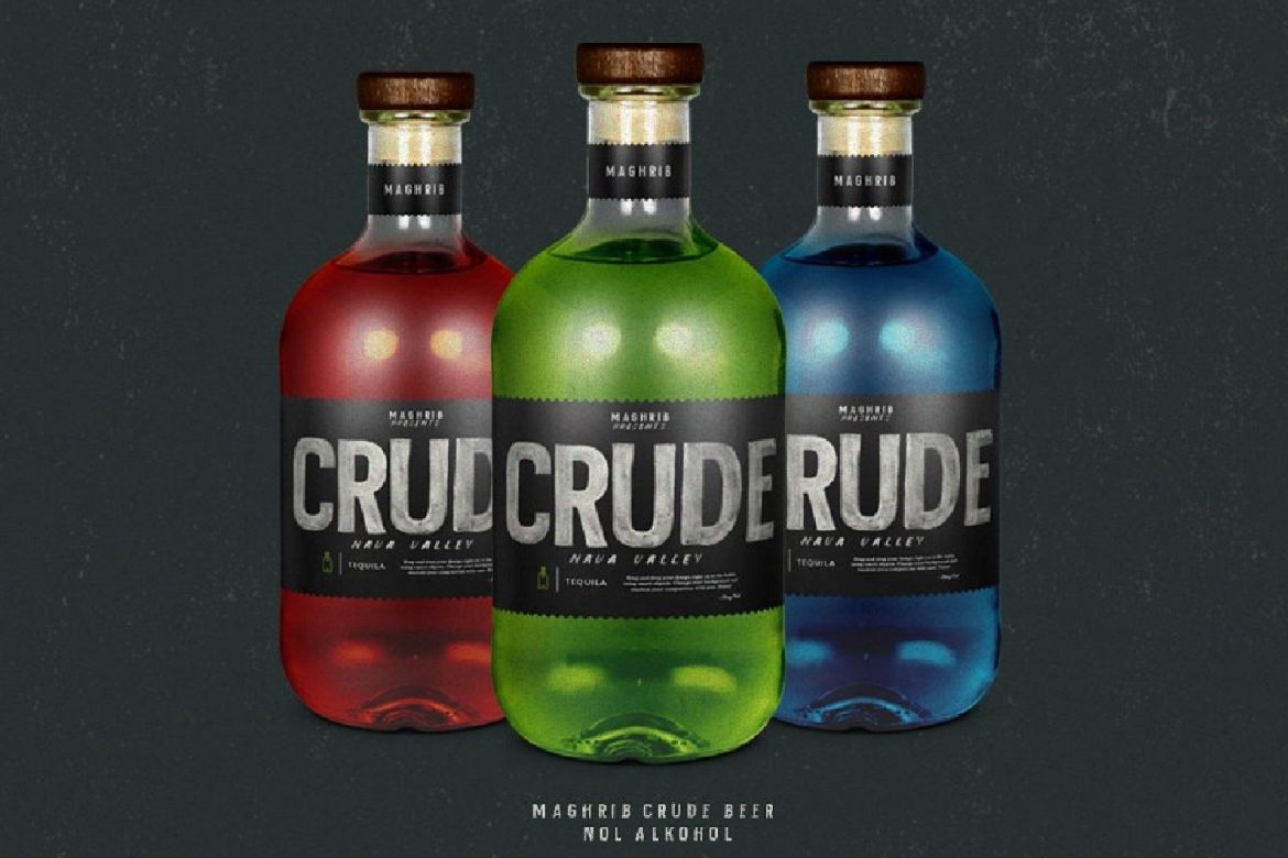 Crude SVG Font | Deeezy