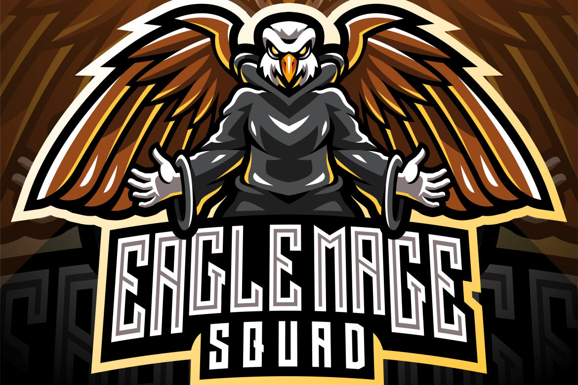 Eagle Magic Esport Mascot Logo | Deeezy