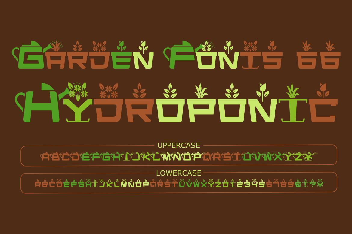 Free Garden Lettering | Deeezy