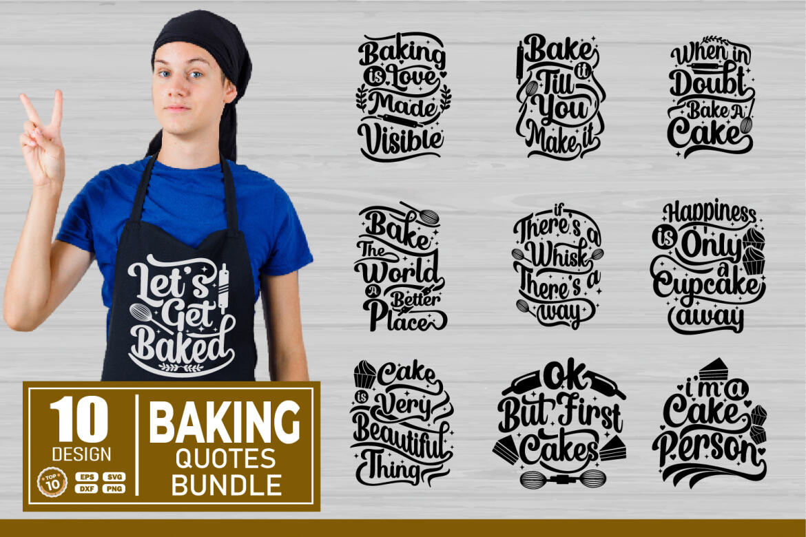 Baking SVG bundle - Baking quotes bundle SVG | Deeezy