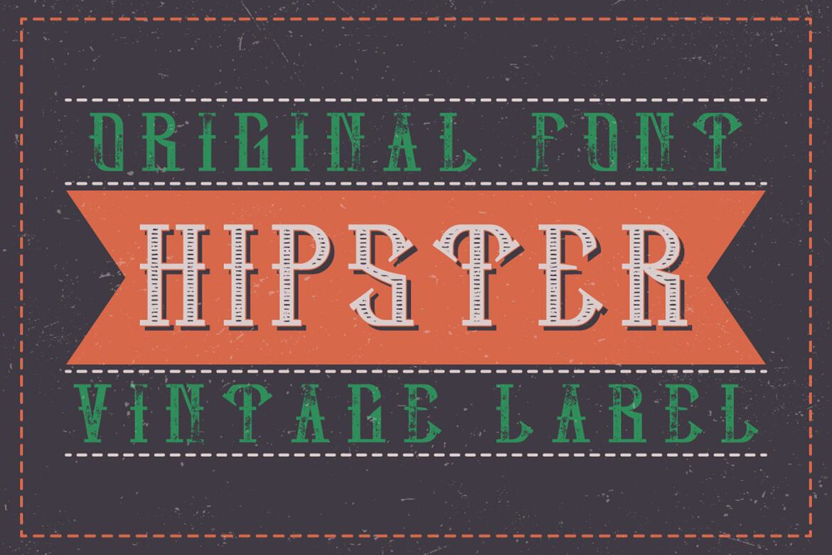 Hipster font | Deeezy