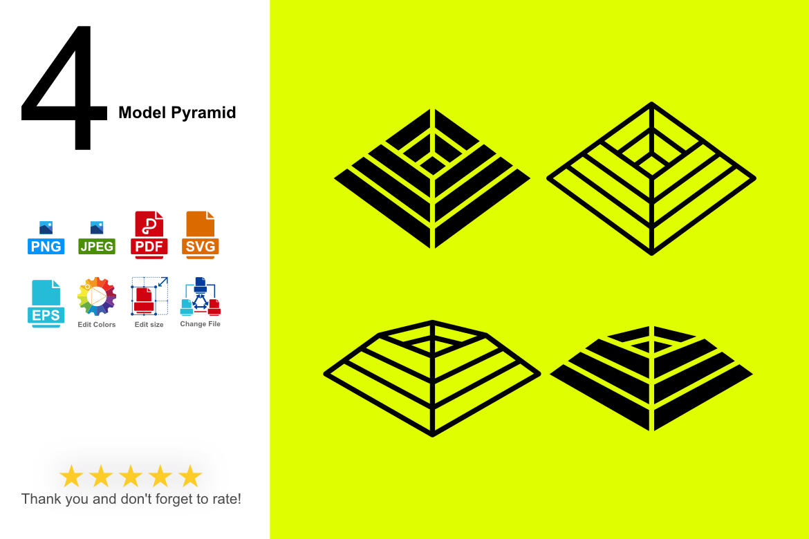 Pyramid FREE Logo Shapes | Deeezy