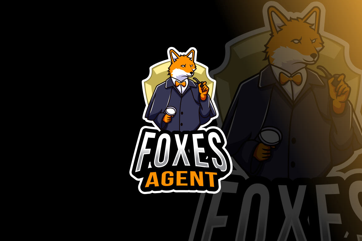Foxes Agent Logo Template | Deeezy