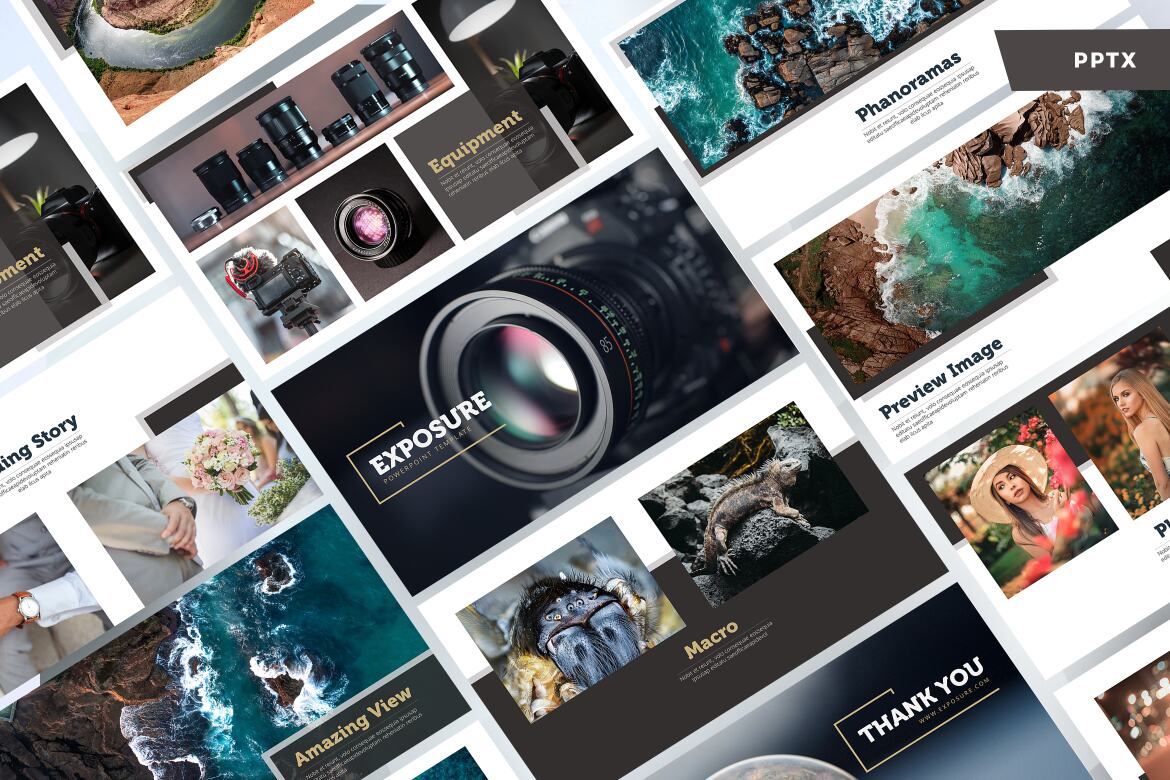 Exposure - Powerpoint Template | Deeezy