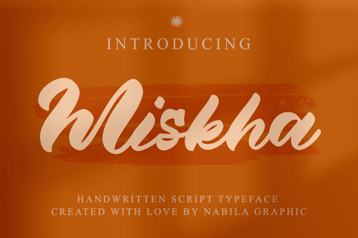 Miskha Handwriting Script | Deeezy