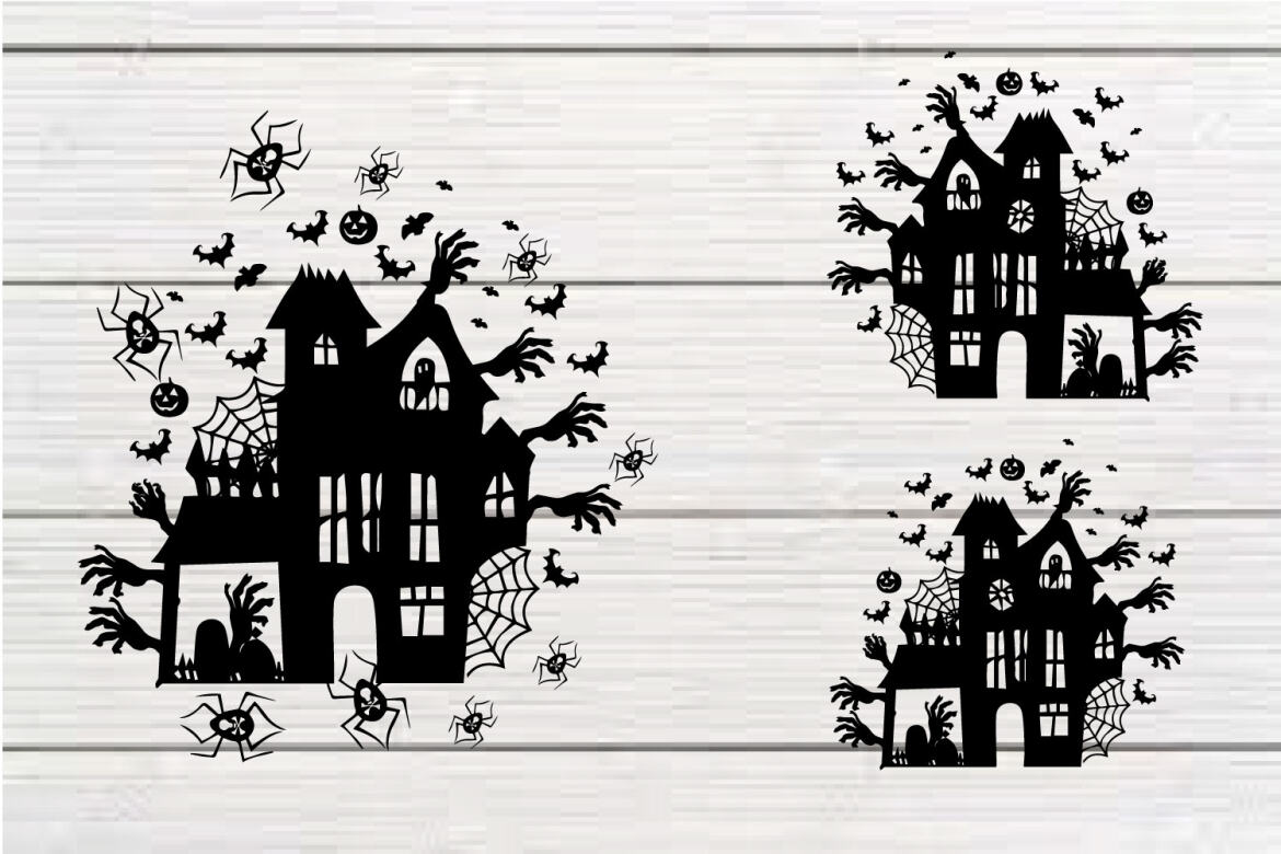 Halloween spooky Ghost House | Deeezy