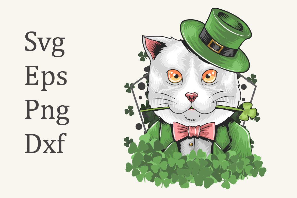 St. patrick's day shamrock cat | Deeezy