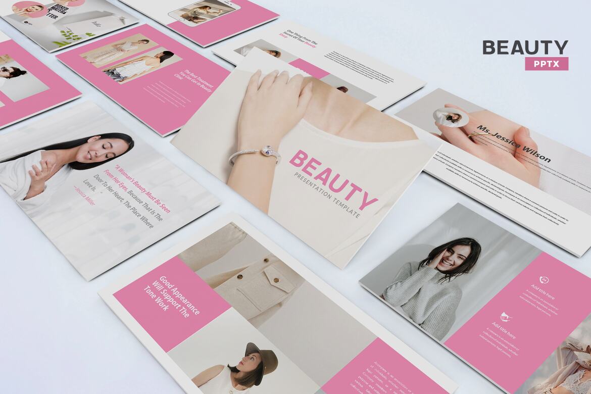 Beauty - Powerpoint Template | Deeezy