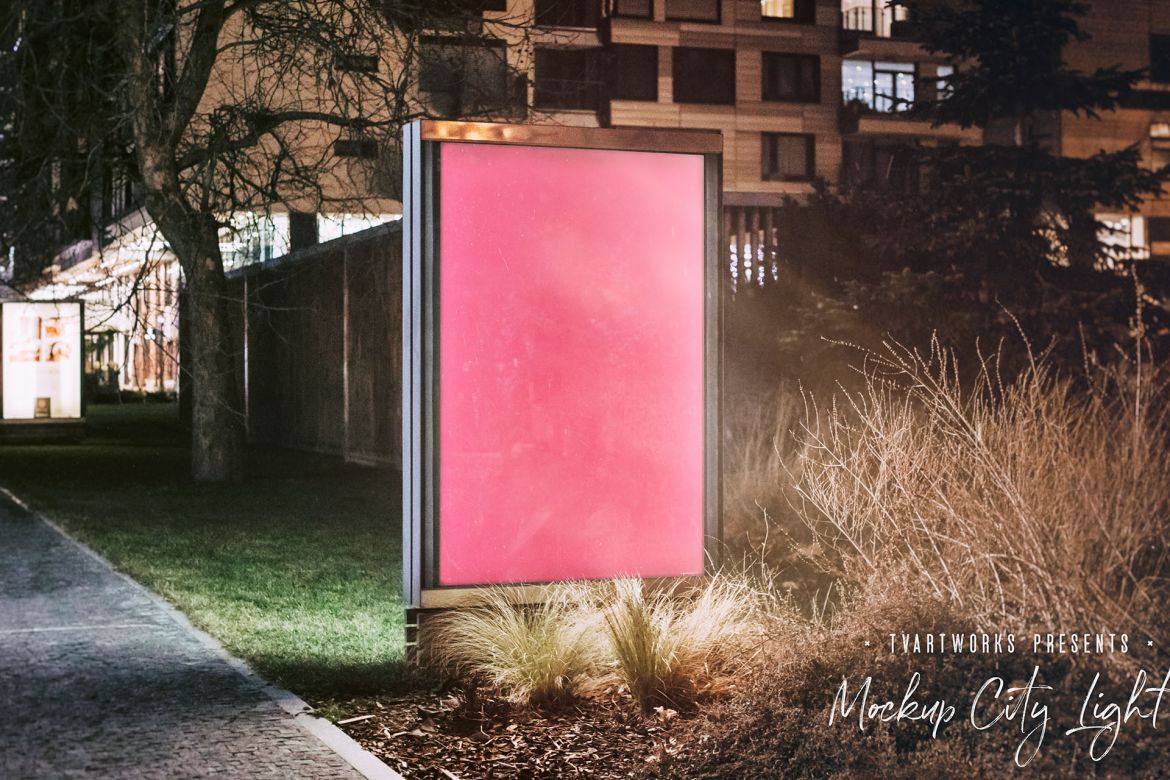 City Light Board Mockup 04 | Deeezy