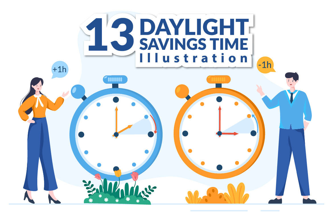 13 Daylight Saving Time Illustration | Deeezy