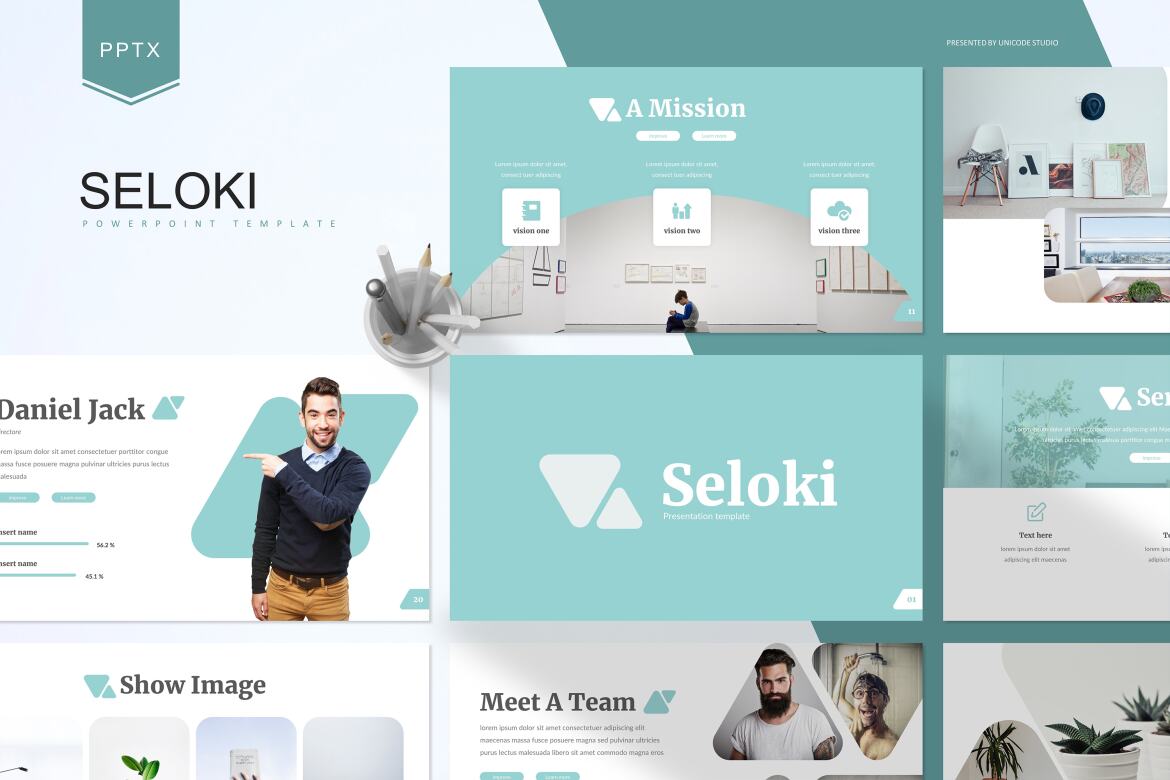 Seloki - Powerpoint Template | Deeezy