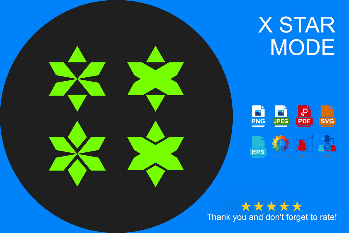 Sharp Star - Free Logo Shapes | Deeezy