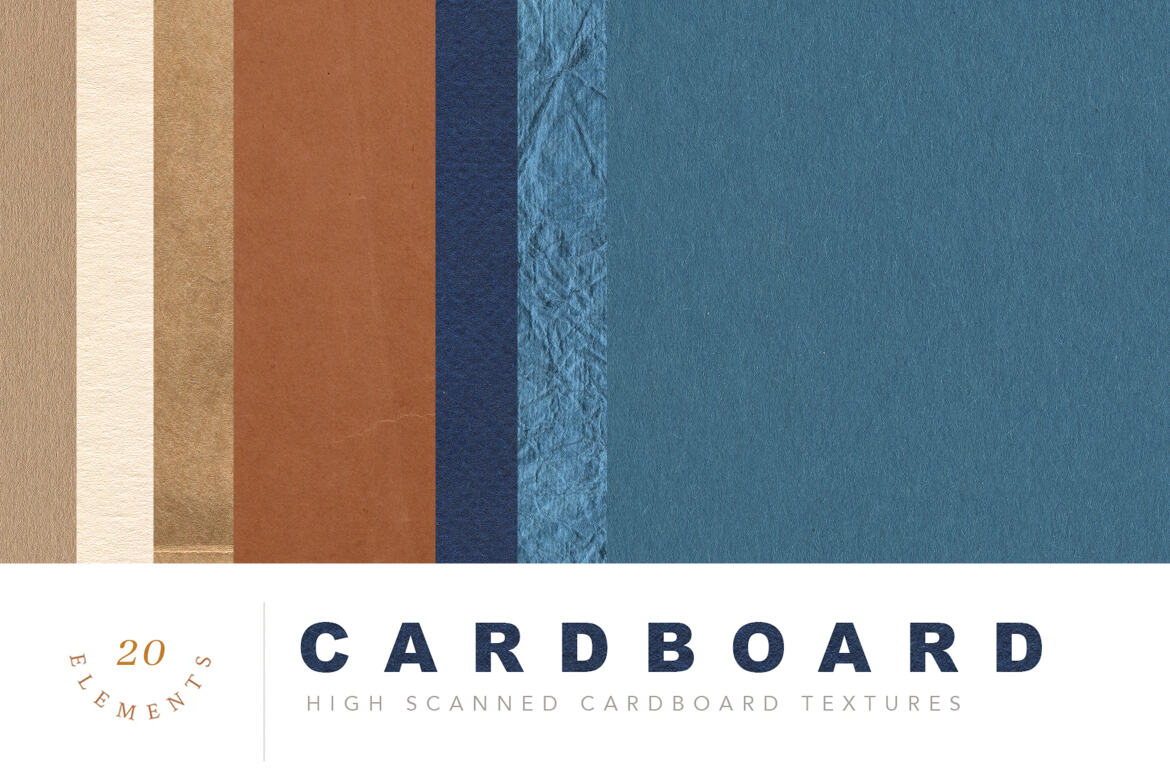 20 Cardboard Craft Textures | Deeezy