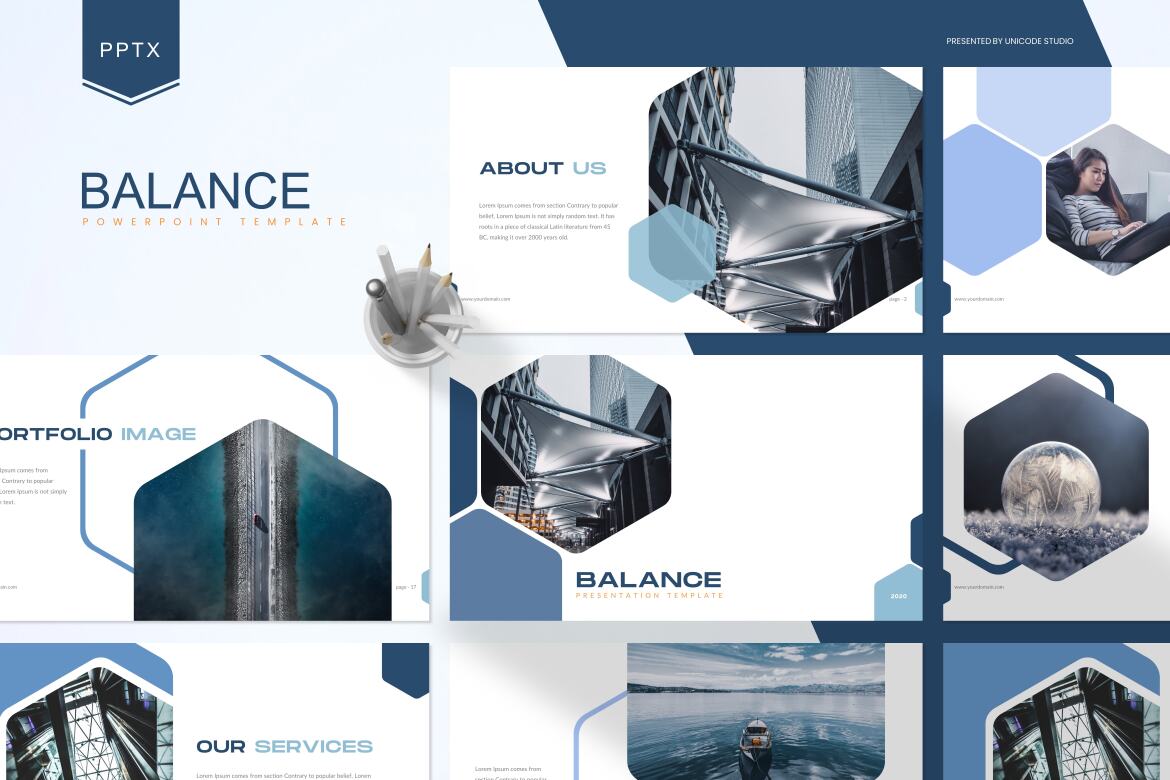 Balance - Powerpoint Template | Deeezy