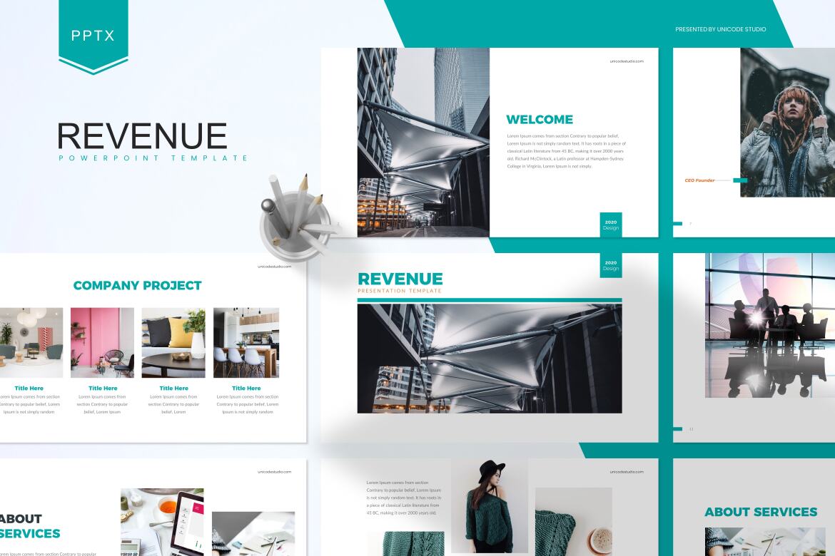 Revenue - Powerpoint Template | Deeezy