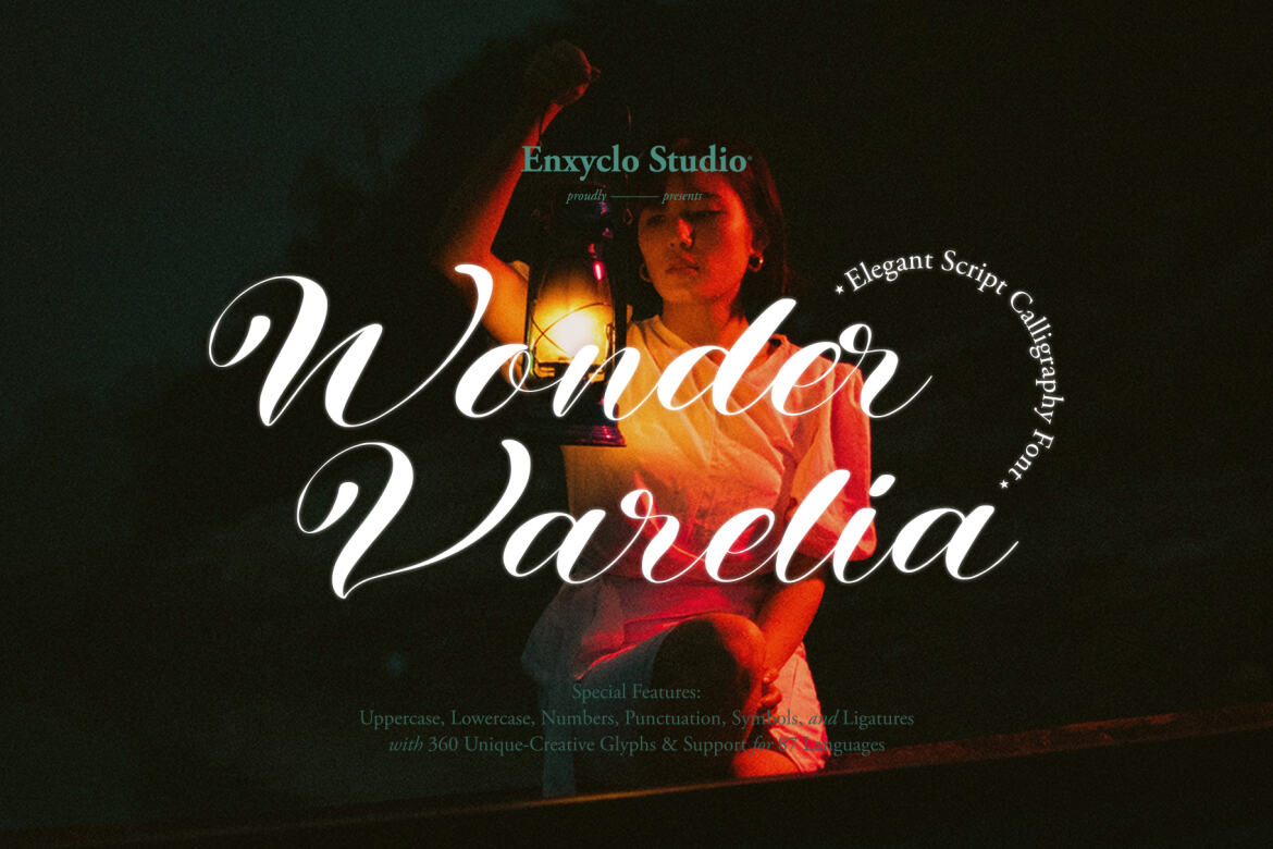 WONDER VARELIA - Elegant Script Calligraphy Font | Deeezy