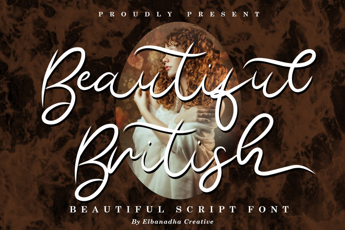 BEAUTIFUL BRITISH | BEAUTIFUL SCRIPT FONT | Deeezy