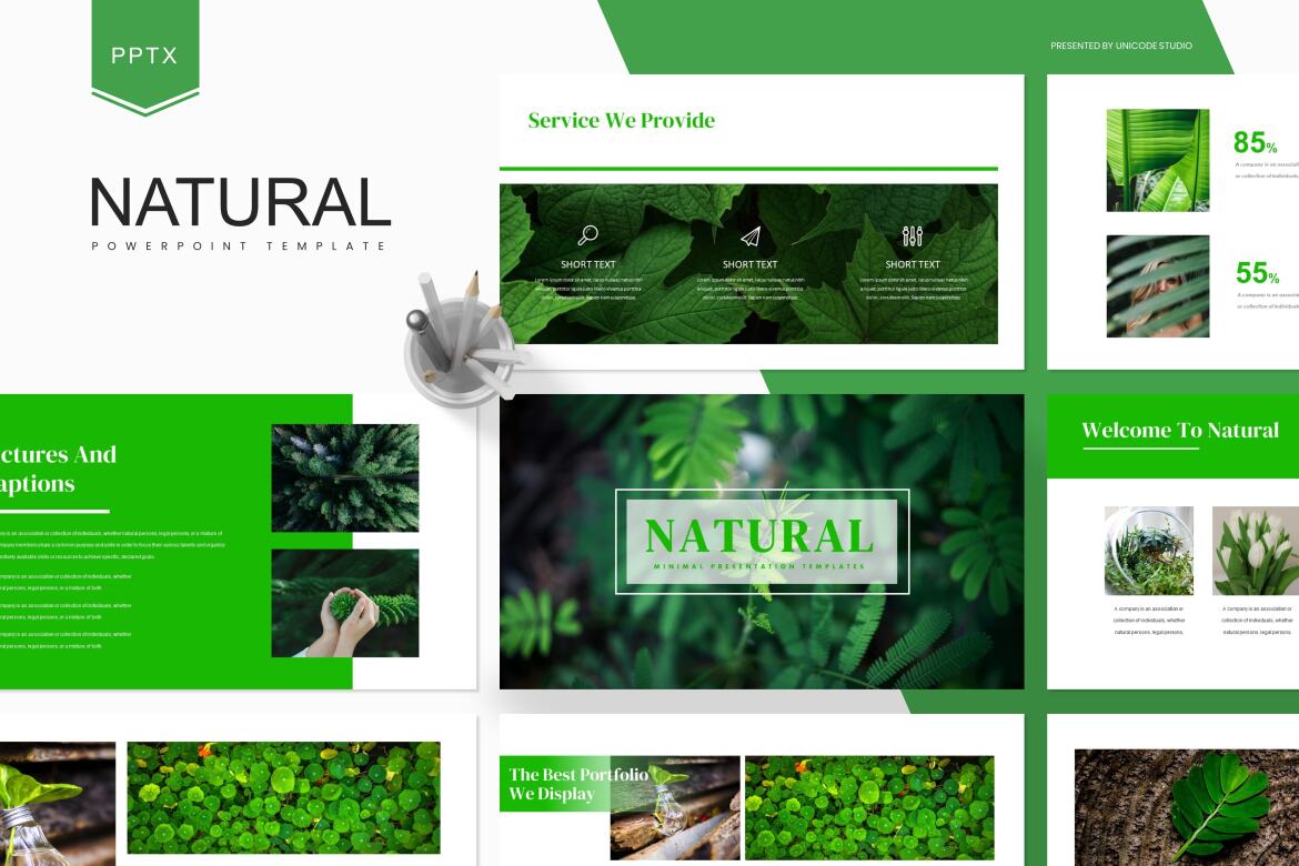 Natural - Powerpoint Template | Deeezy