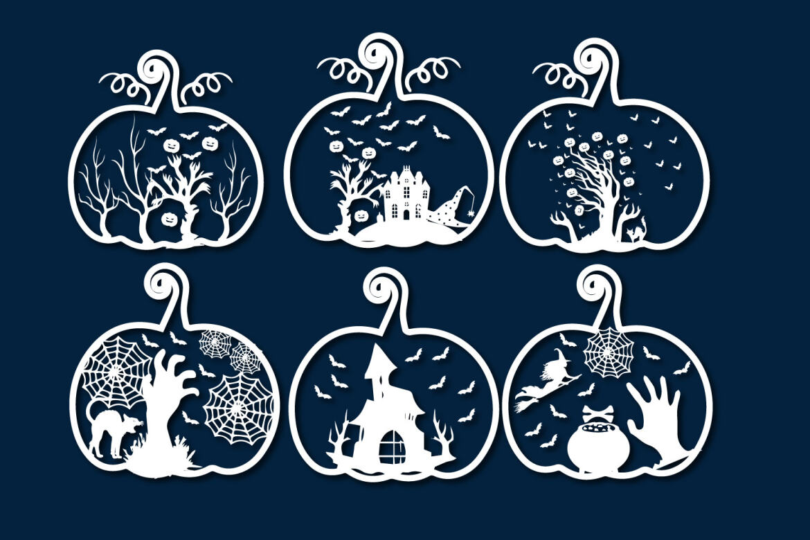 Pumpkin Halloween Svg Bundle | Deeezy