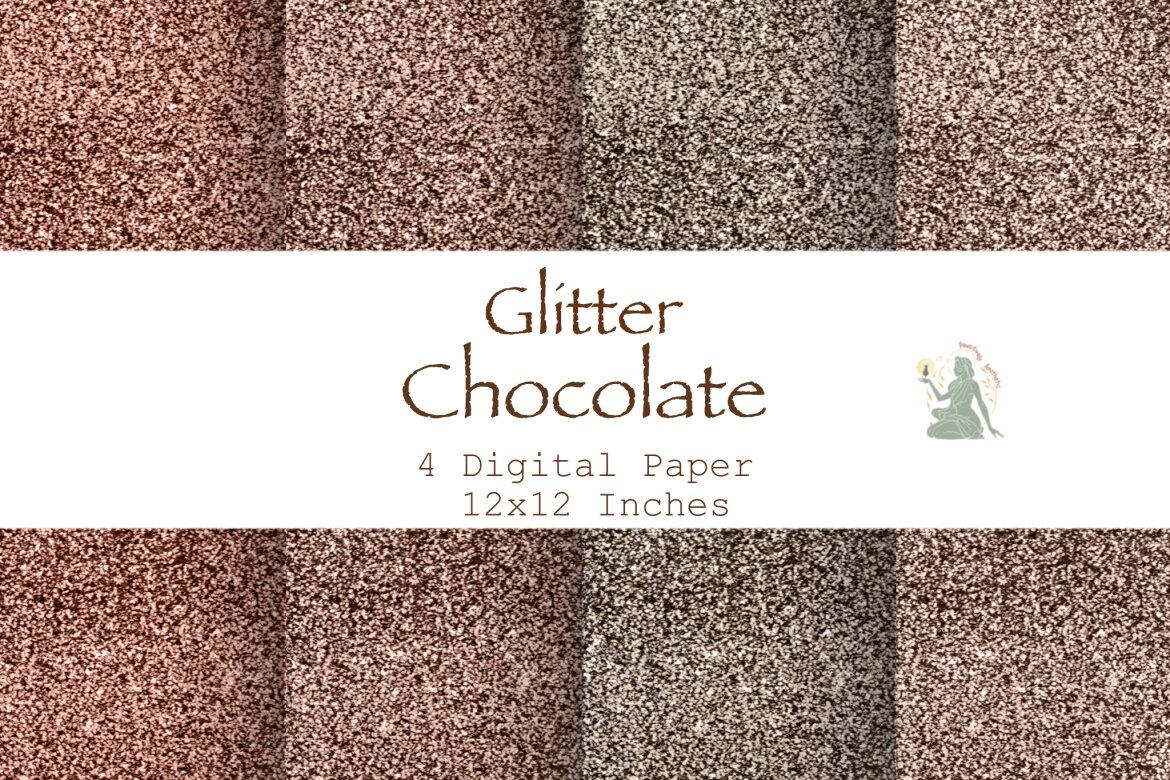 Brown Glitter FREE Digital Papers | Deeezy