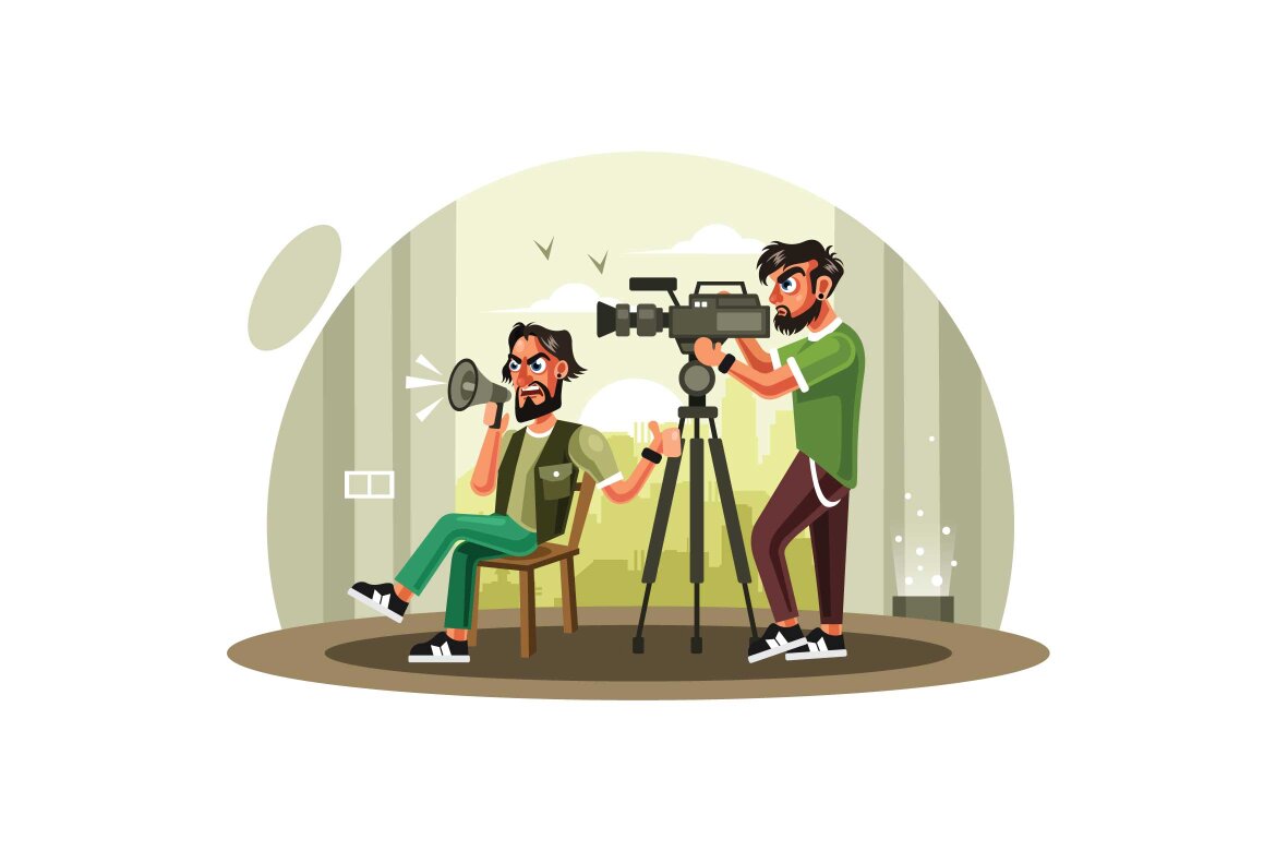 Film Director and Cameraman in Action | Deeezy
