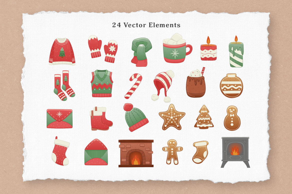 Christmas Illustrations Pack | Deeezy