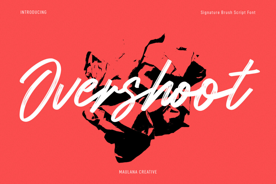 Overshoort Brush Script Font | Deeezy