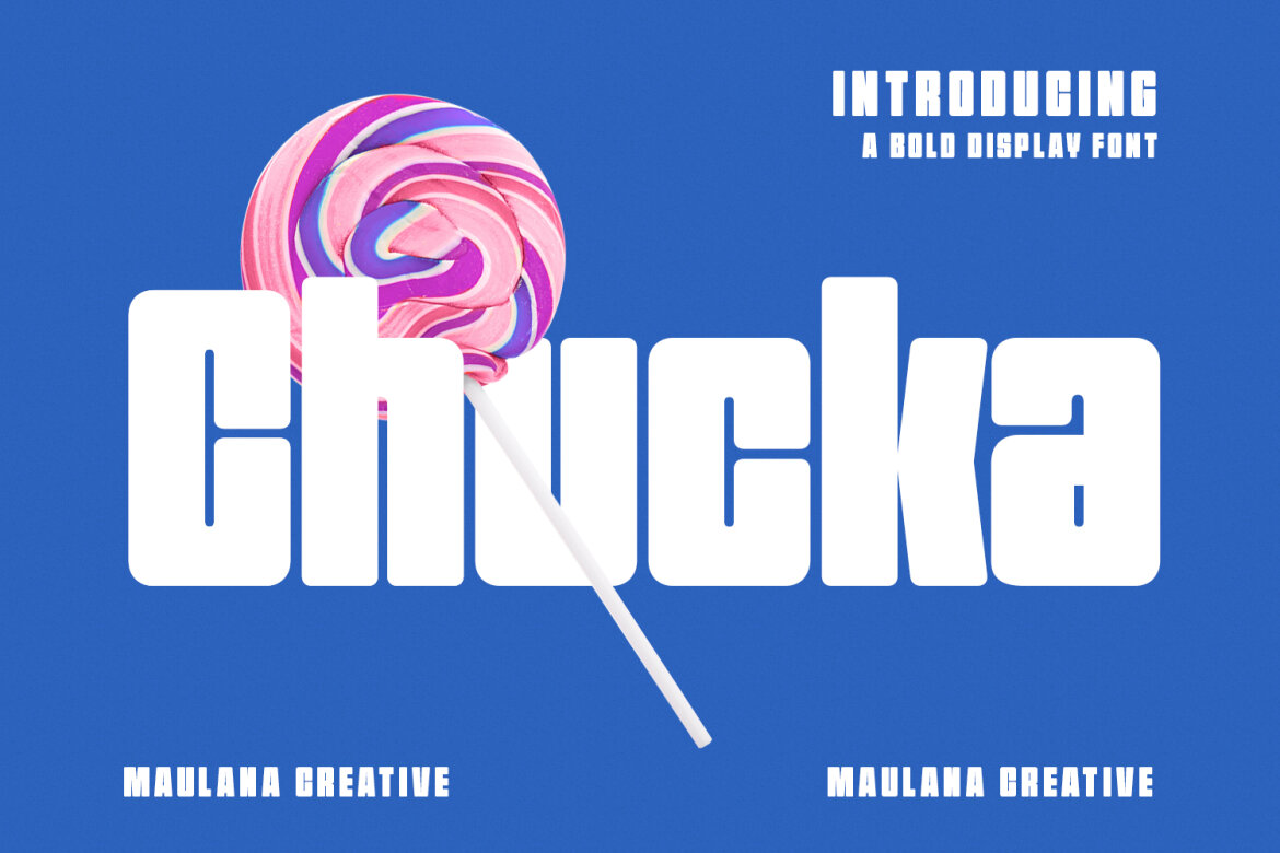 Chucka Bold Sans Display Font | Deeezy