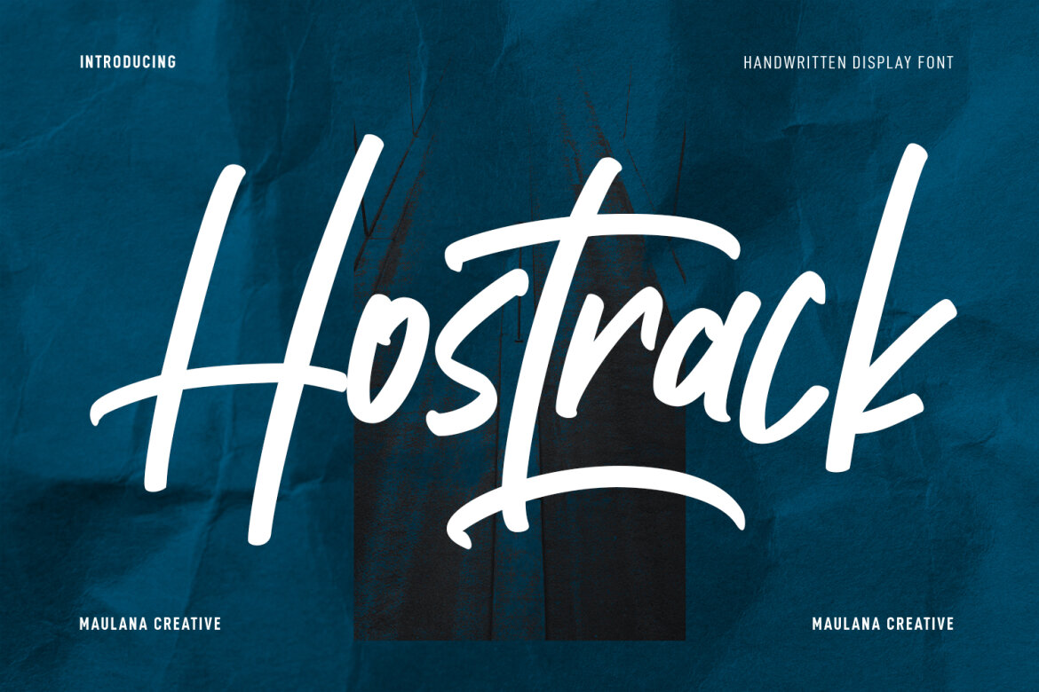 Hostrack Handwritten Font | Deeezy