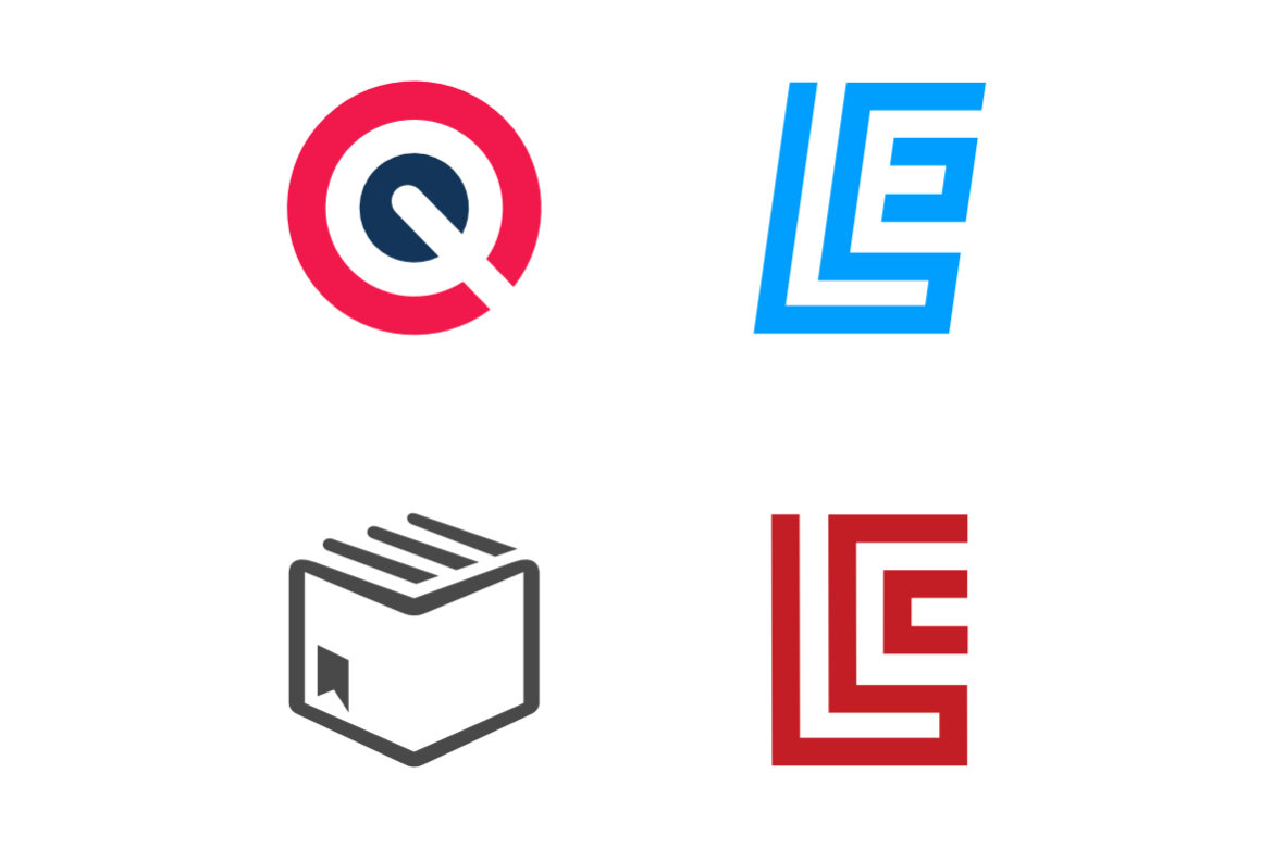 Q LE LC Book Hexagon - Free Logo Shapes | Deeezy