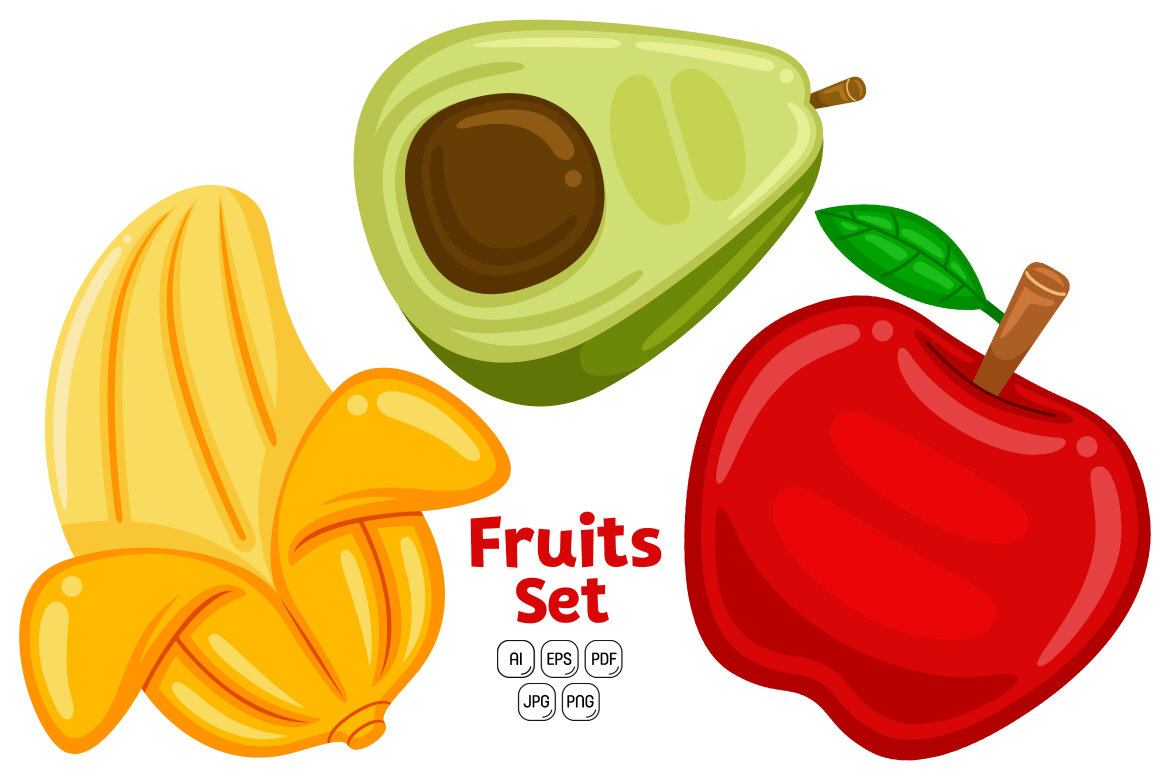 Cute Fruits Pack #01 | Deeezy