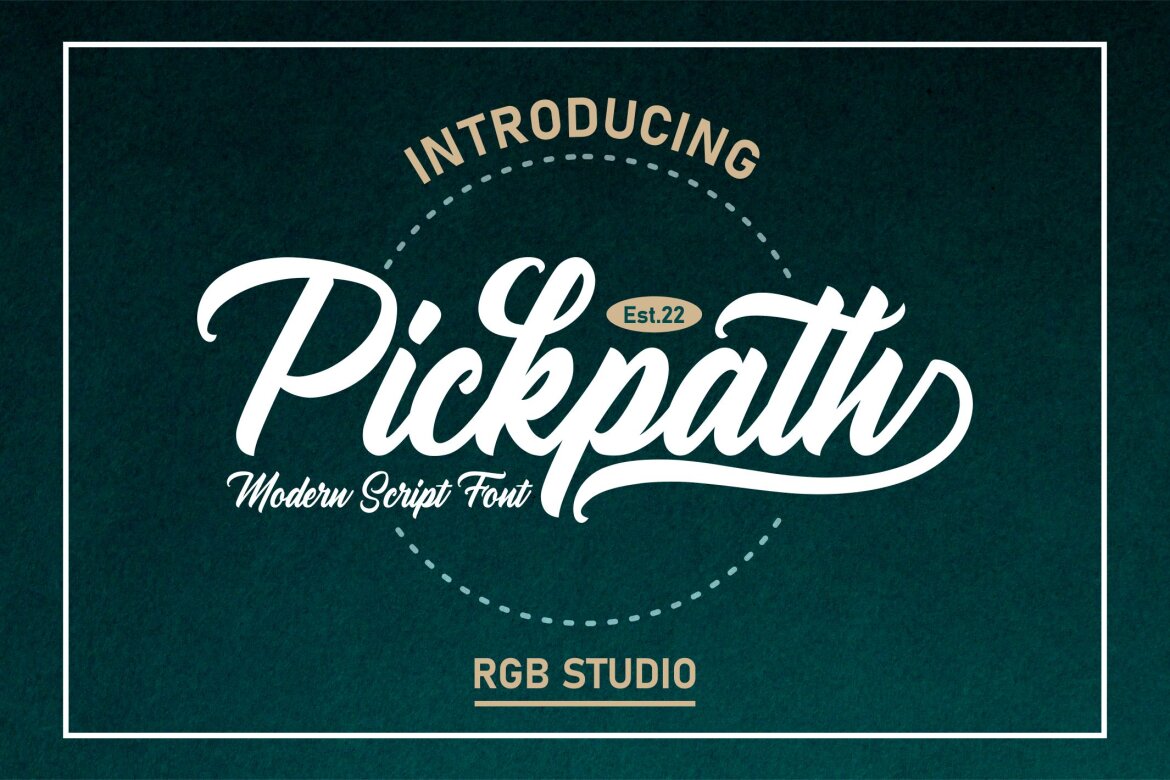 Pickpath - Modern Script | Deeezy