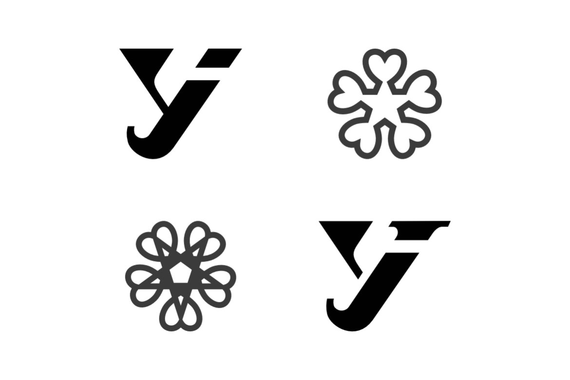 YJ Love star - Free Logo Shapes | Deeezy