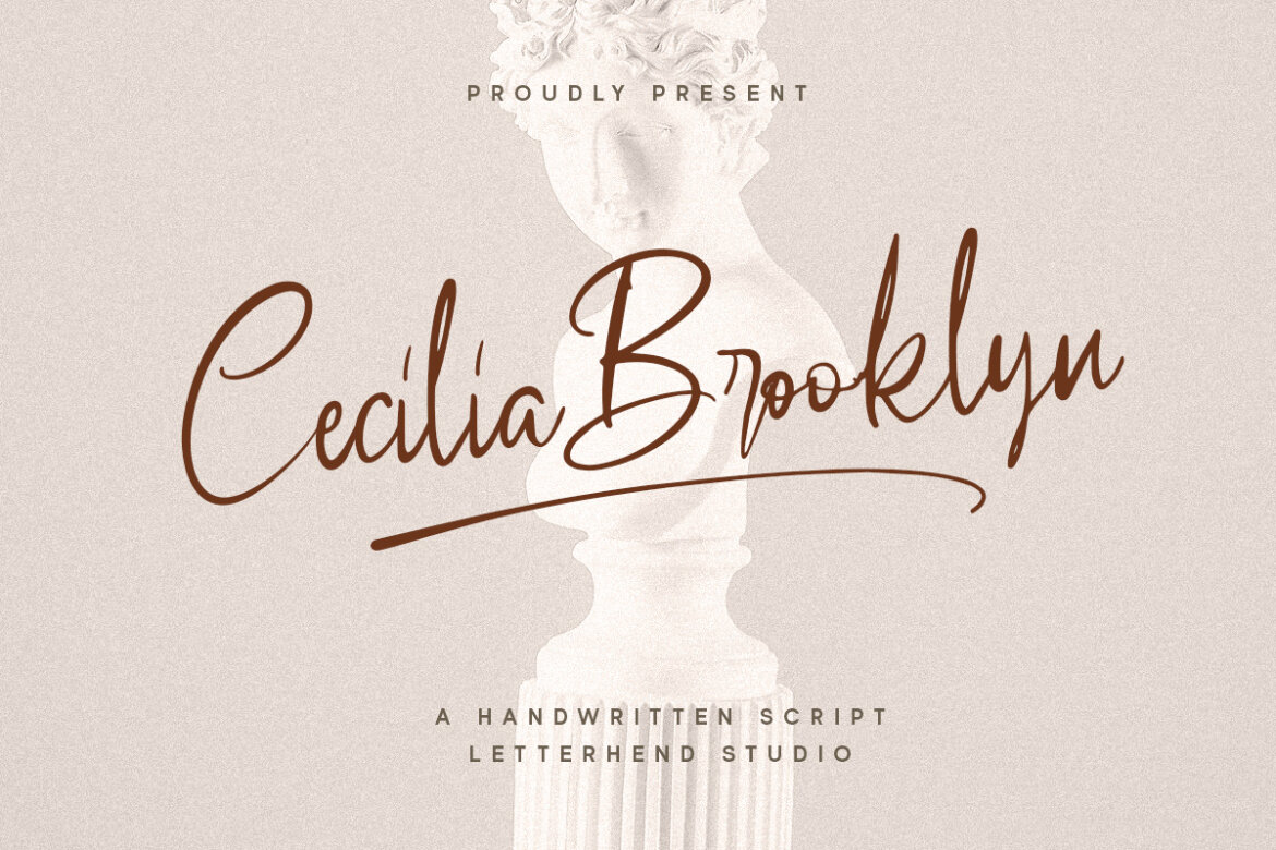 Cecilia Brooklyn - Handdrawn Script | Deeezy
