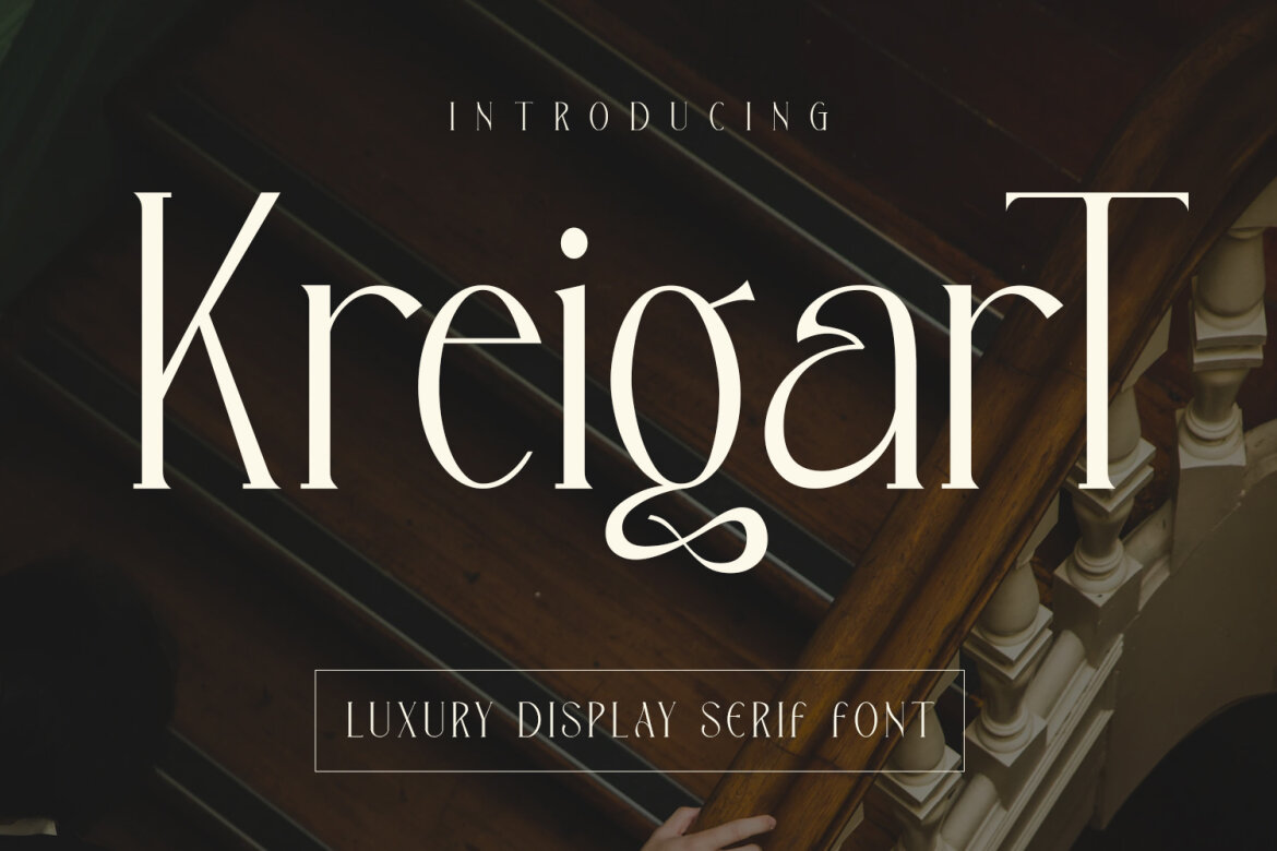 Kreigart Luxury Display Serif Font | Deeezy