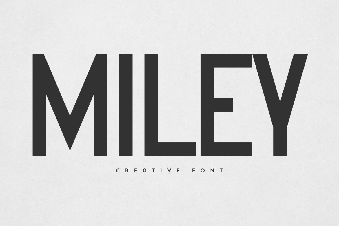 Miley creative font | Deeezy