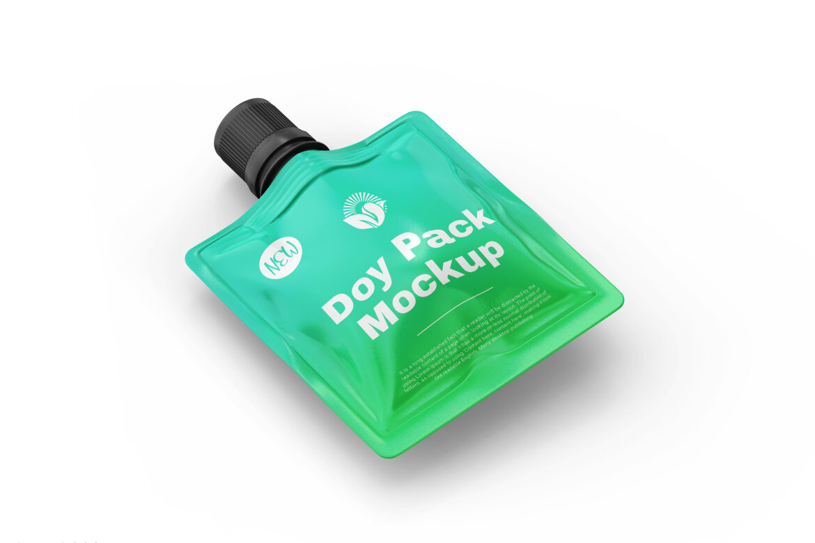 Doy Pack Pouch Packaging FREE Mockup | Deeezy