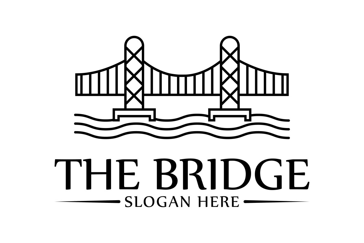 Bridge logo icon design and business symbol template | Deeezy